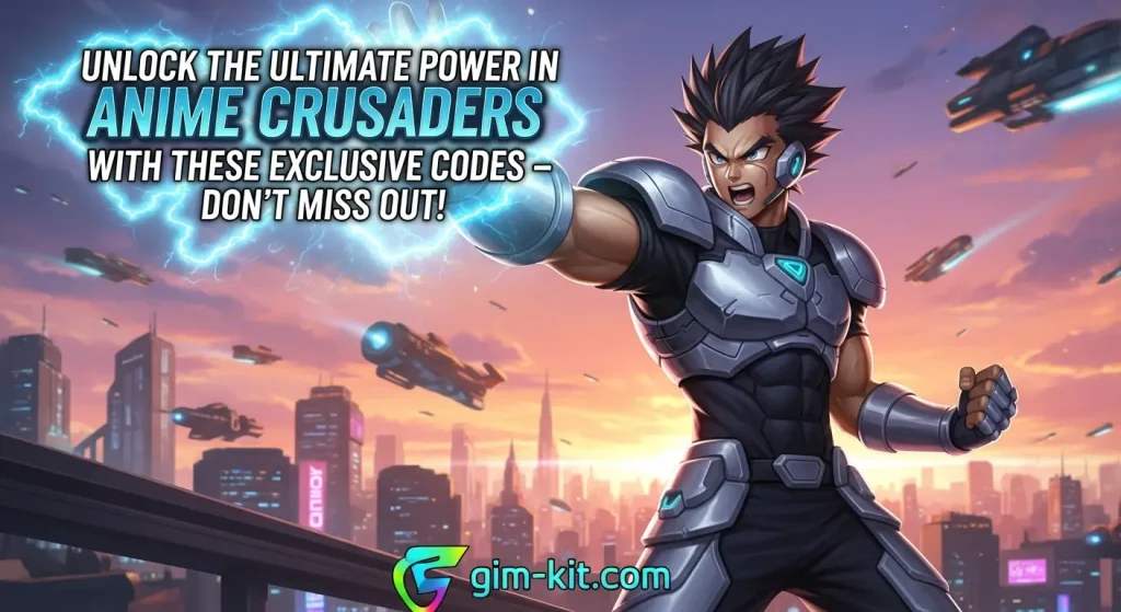 Unlock the Ultimate Power in Anime Crusaders with These Exclusive Codes ...